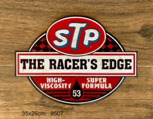 Retro sign STP | Retro Embossed Metal Tin Signs Bar Pub Home Decorative ...